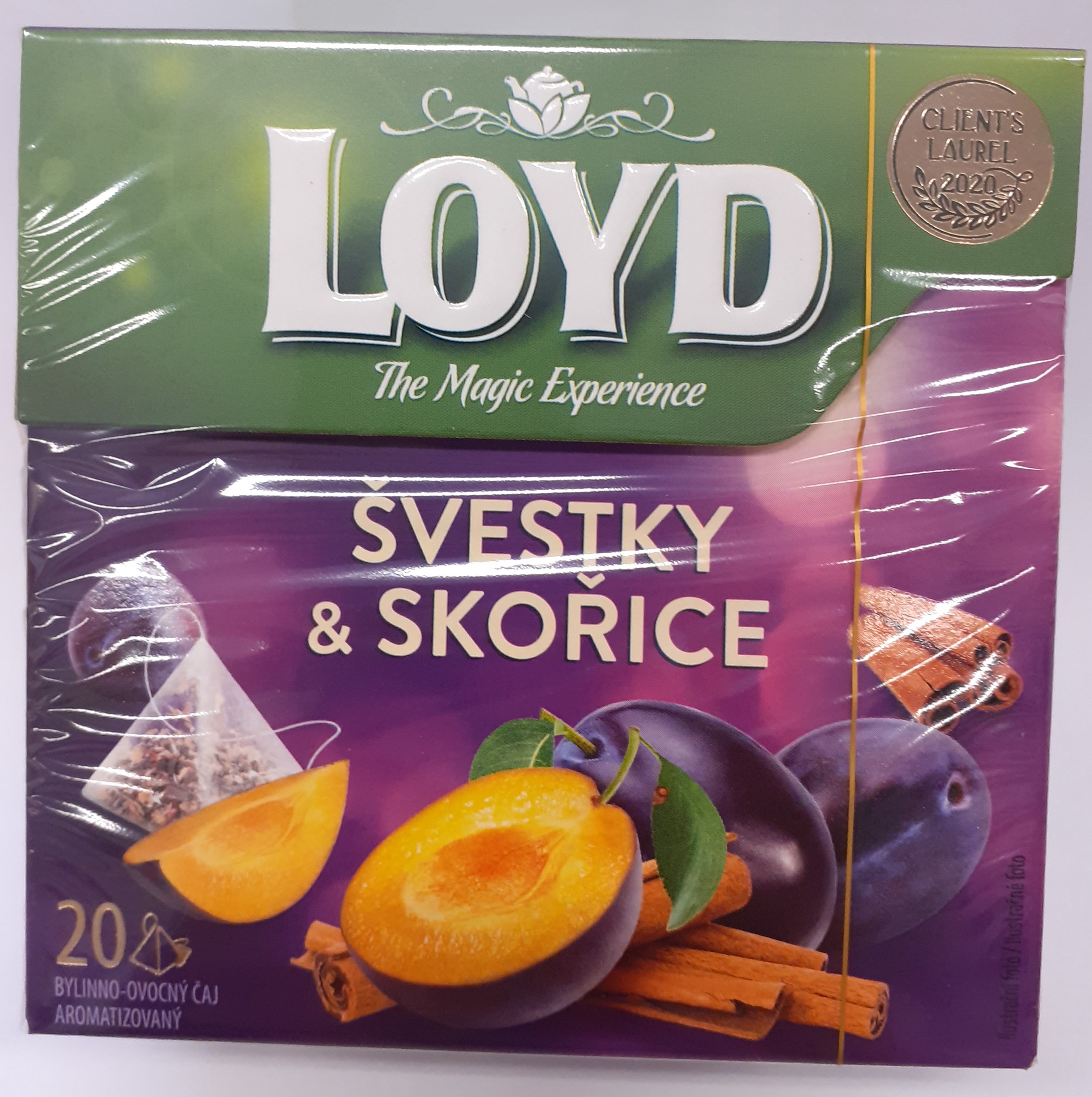 Čaj Loyd - švestka a skořice